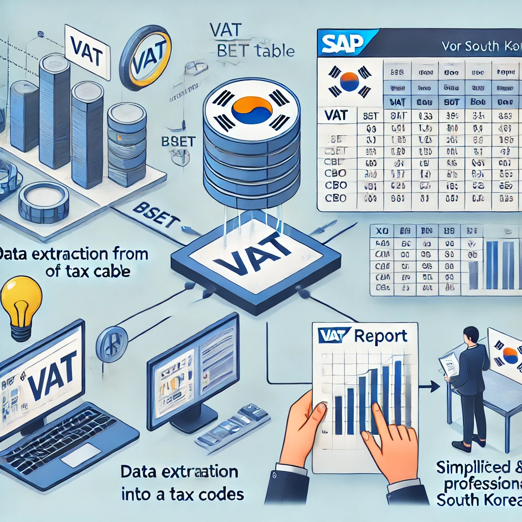 SAP FI:세금 코드(Tax Code) 설정 및 자동 전기 과정 - MOYO