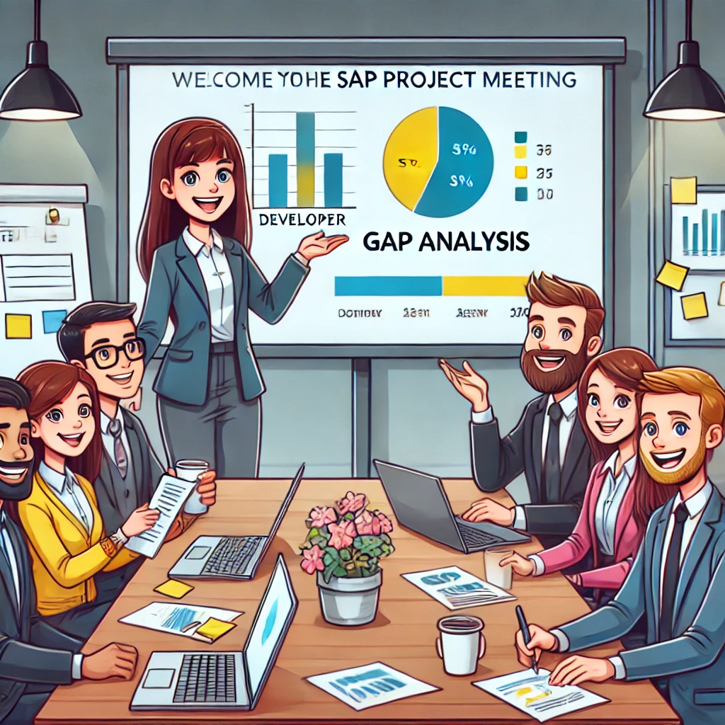 SAP 표준과 고객사 업무 프로세스 간 GAP 도출 및 개발 항목 리스트 정의 과정 - MOYO