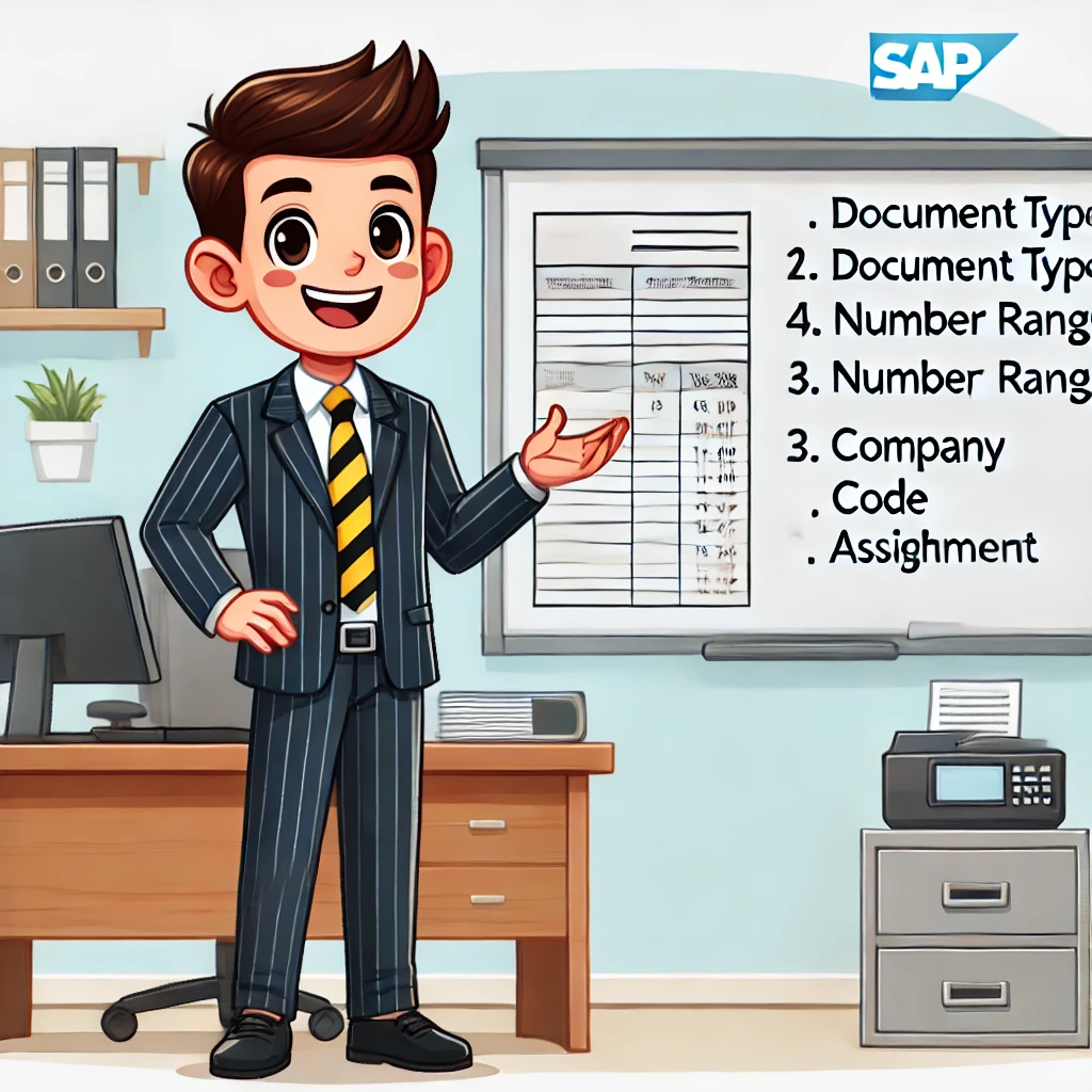 SAP FI:전표유형과 번호범위 셋팅하기 - MOYO